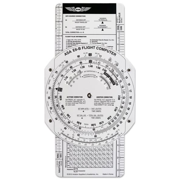 ASA E6-B Metal Flight Computer | Pilot Store Phoenix AZ